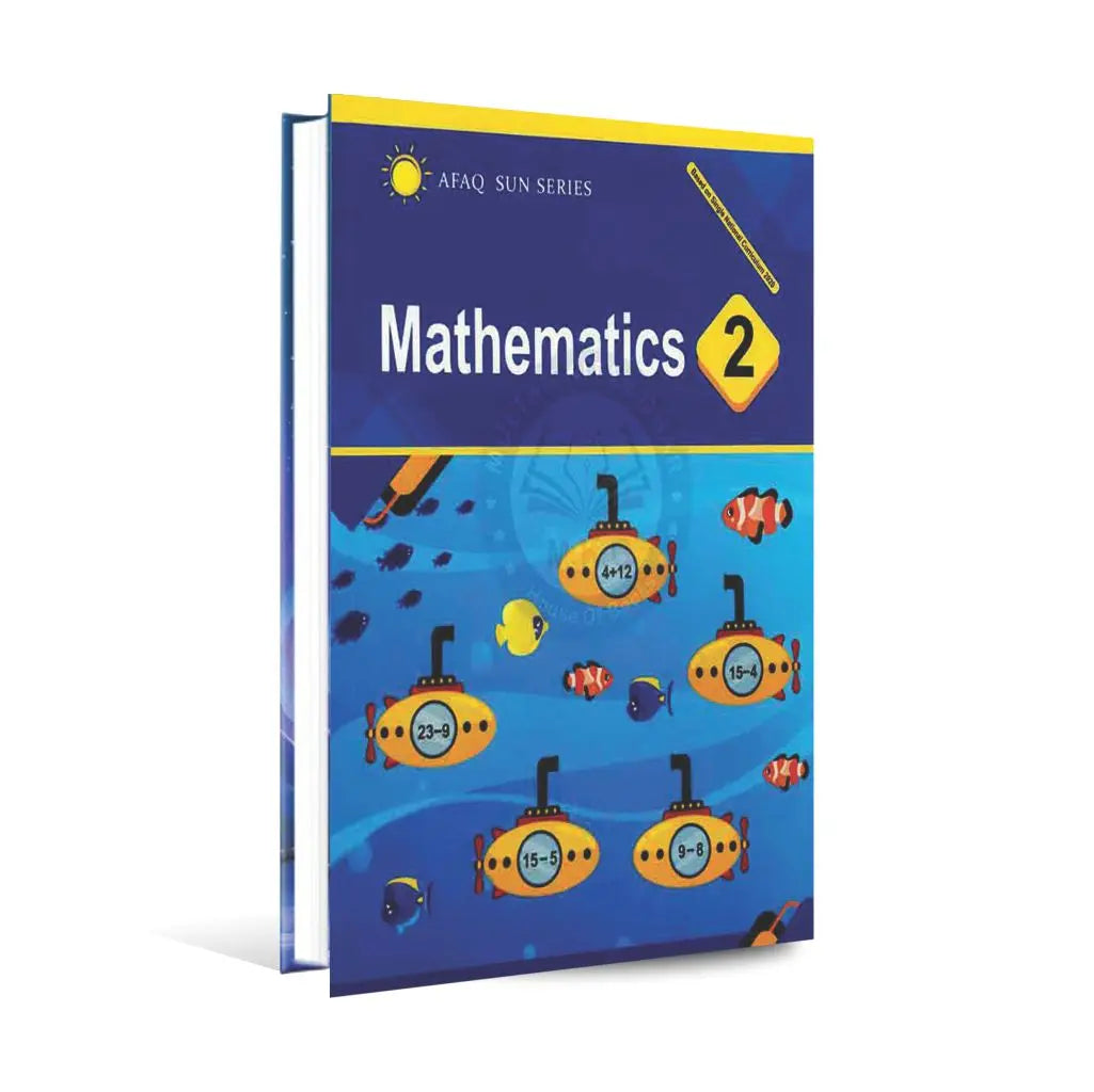 Mathematics Book For Class 2 By Afaq Sun Series - Multan Kitab Ghar