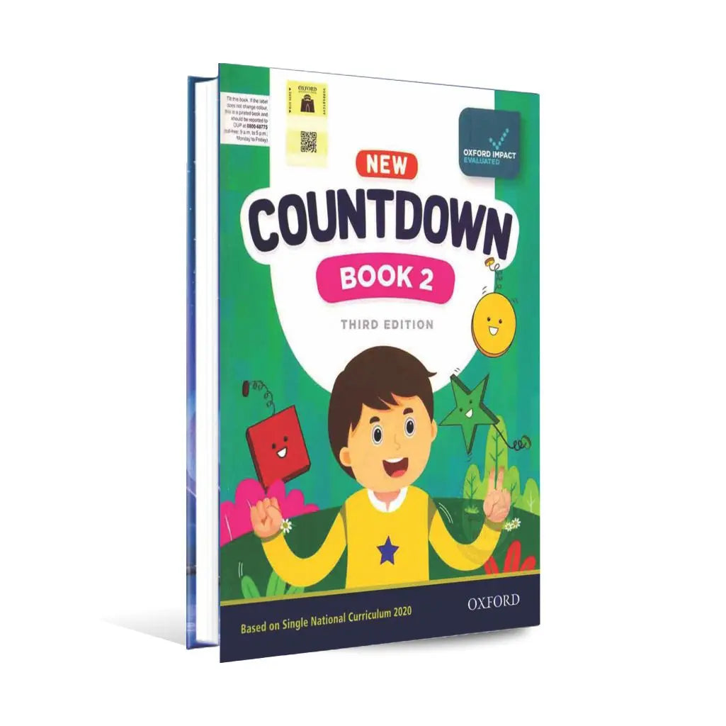 New Countdown Book For Class 2 Third Edition By Oxford - MKG – Multan Kitab Ghar
