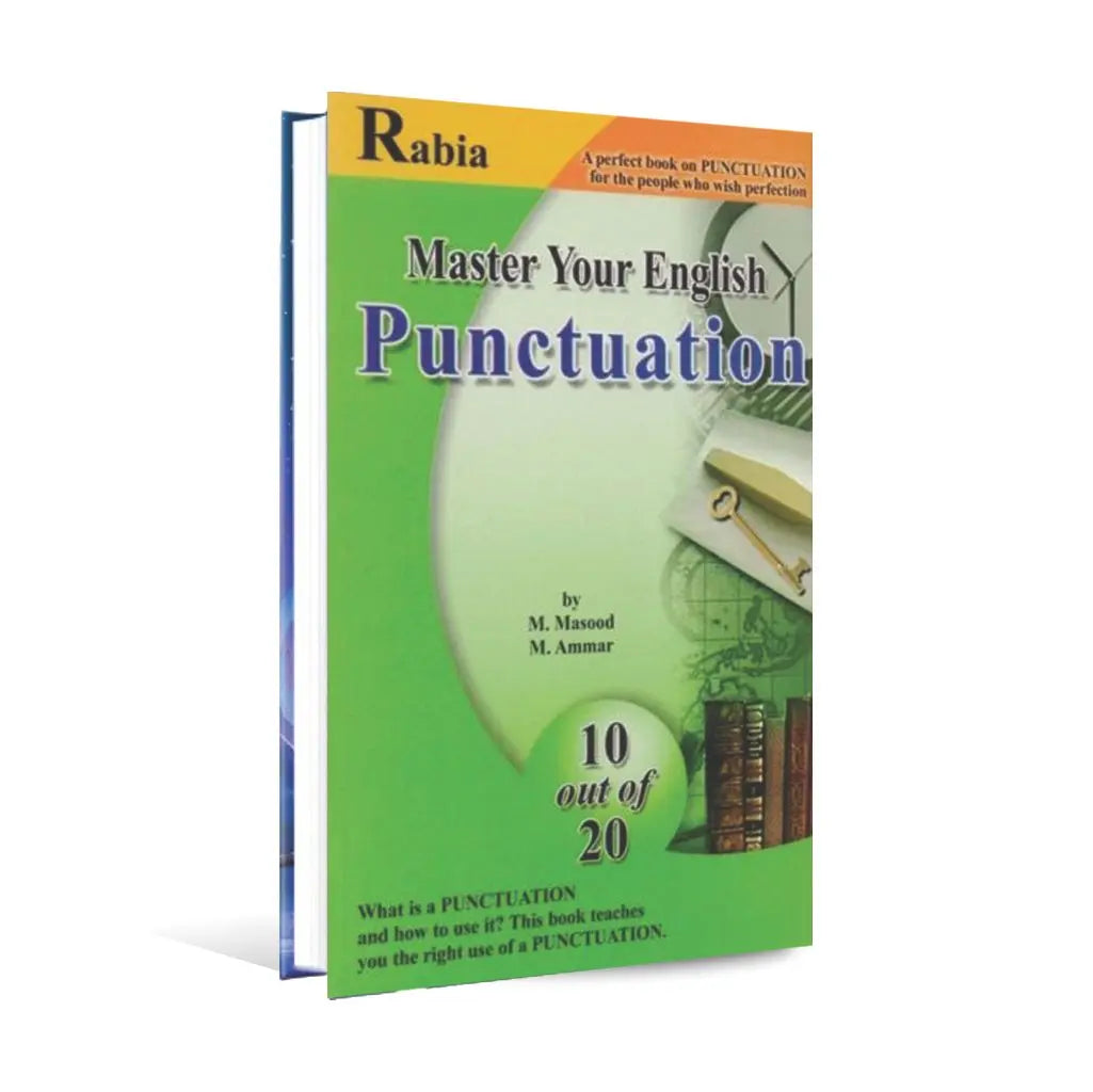 Rabia Master Your English Punctuation Book by M. Masood - Multan Kitab – Multan Kitab Ghar