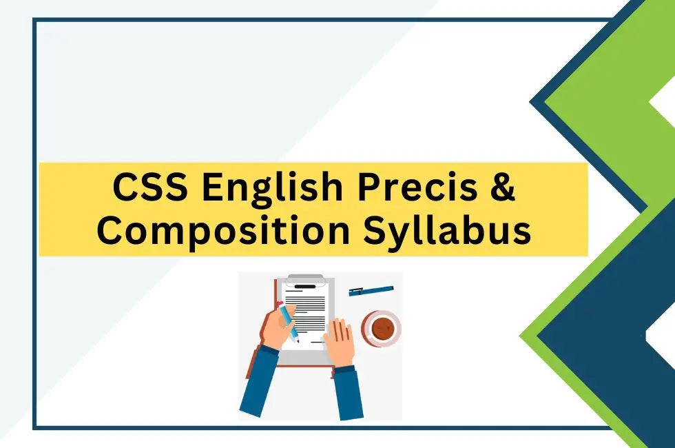 CSS English Precise and composition Syllabus 2025 - Multan Kitab Ghar