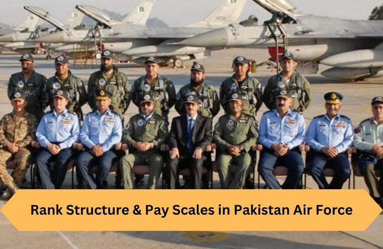 Pakistan Air Force Rank Structures and Pay Scales - Multan Kitab Ghar