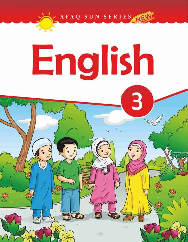 Afaq Sun Series English Book for Class 3 - Multan Kitab Ghar