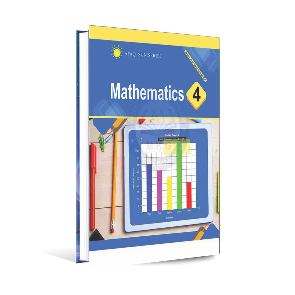 Afaq Sun Series Mathematics Book For Class 4 - Multan Kitab Ghar
