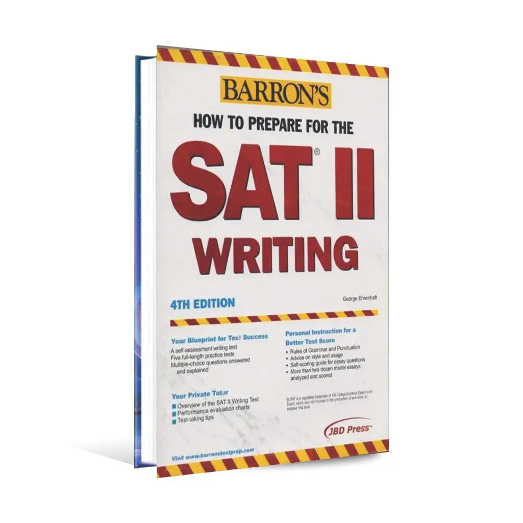 Barrons SAT II Writing 4th Edition by George Ehrenhaft - Multan ...