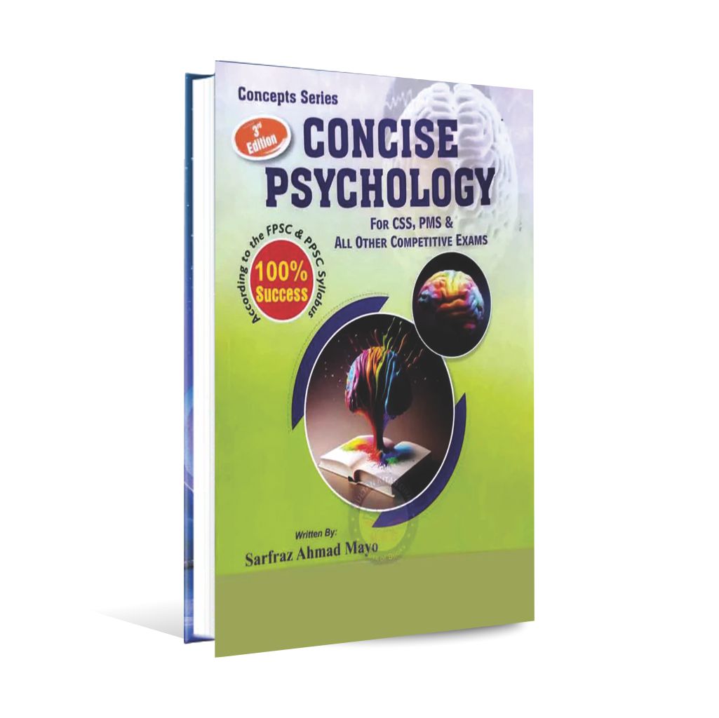 Concepts Series Concise Psychology for CSS, PMS All Other Competitive ...