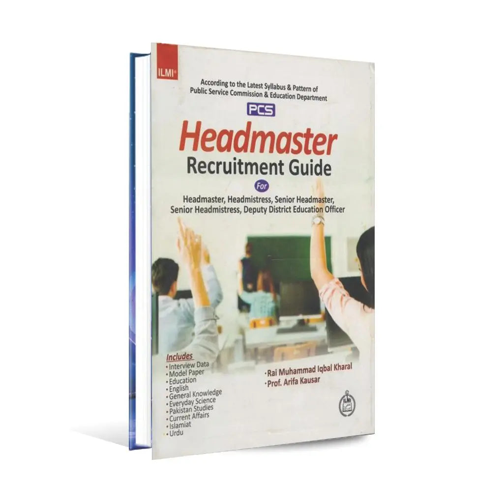 Headmaster Recruitment Guide Book for Senior Headmaster, DEO | By ILMI ...