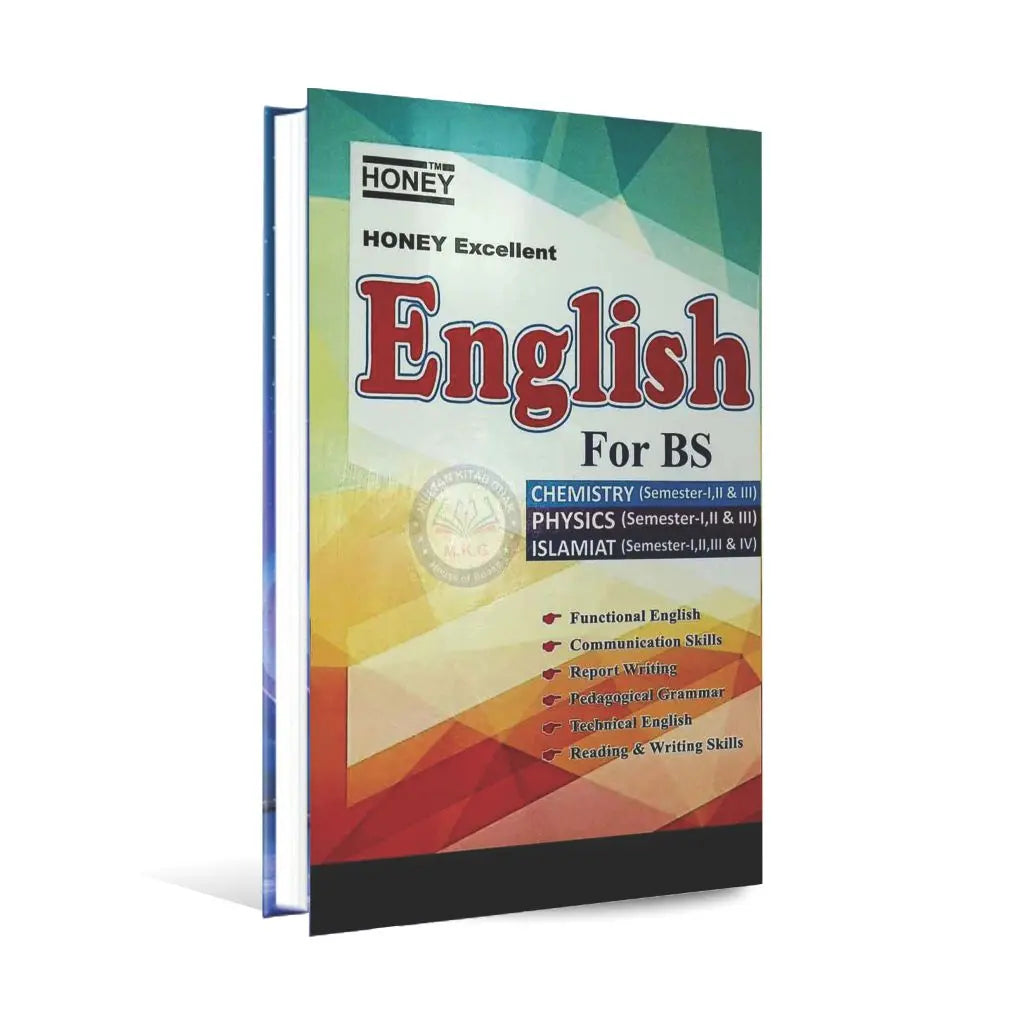 Honey Excellent English For BS Subjective Objective Book with Solved ...