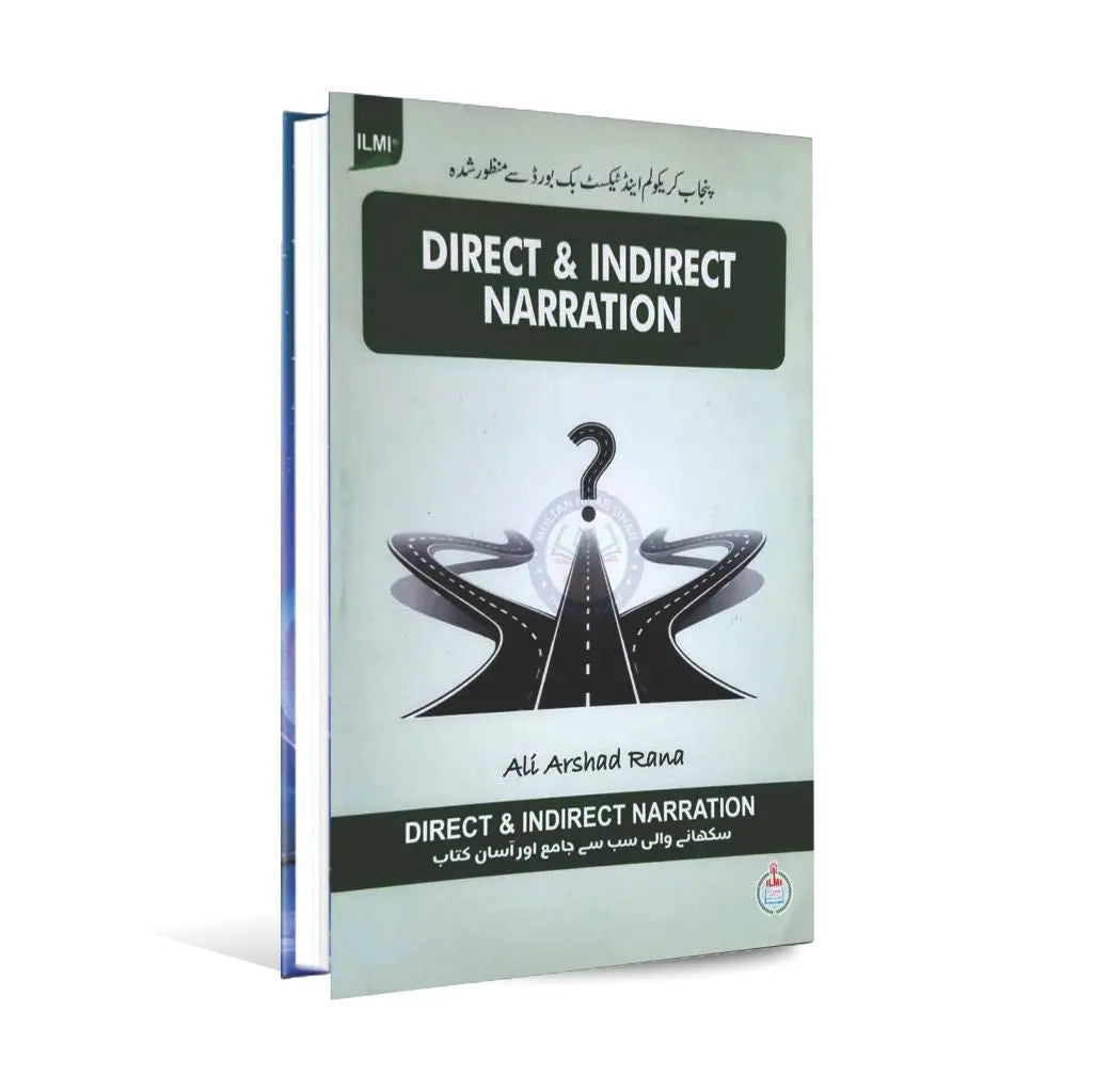 Ilmi Direct Indirect Narration Book By Ali Arshad Rana - Multan Kitab ...