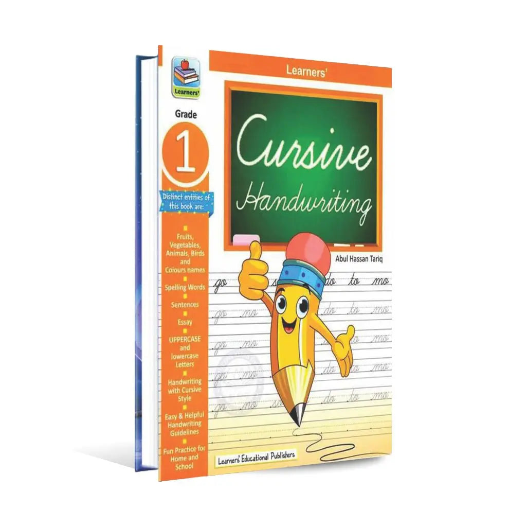 Learners Cursive Handwriting Book for Class 1 by Abul Hassan Tariq ...