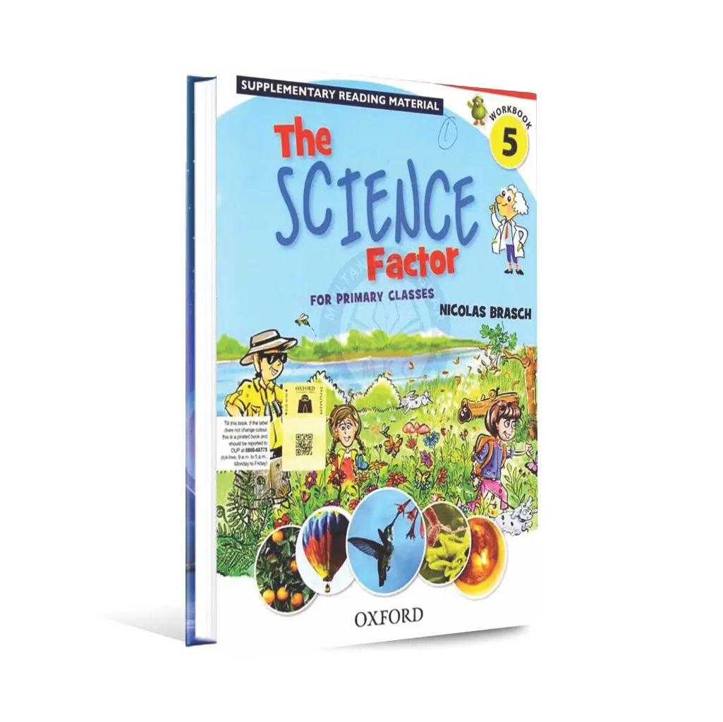 Oxford The Science Factor Book 5 by Nicolas Brasch - Multan Kitab Ghar
