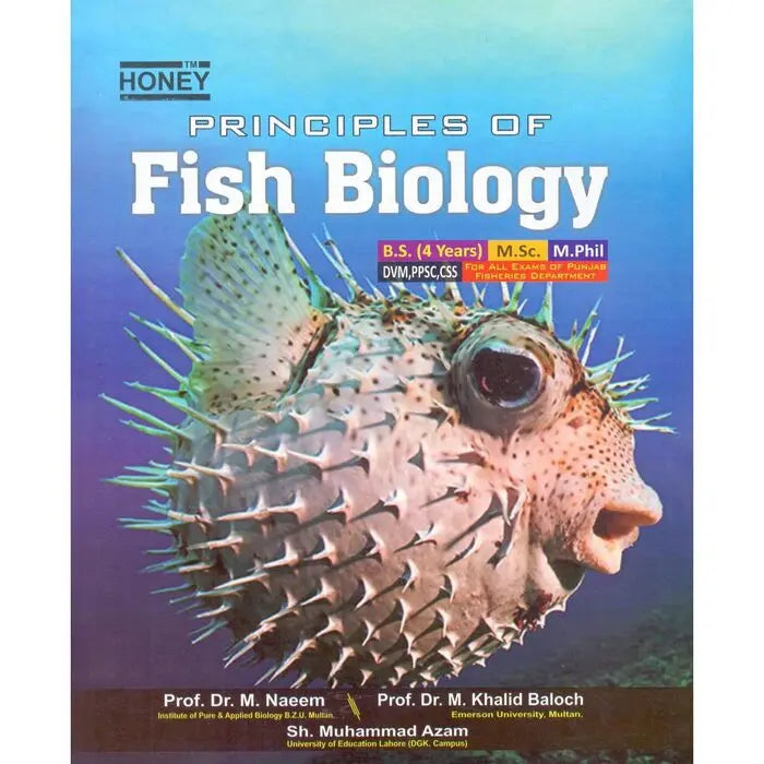 Principles of Fish Biology Book For BS by Prof. Dr. M. Naeem - Multan ...