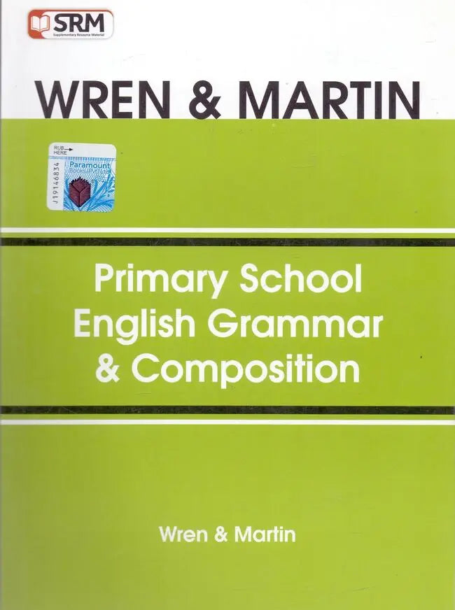 Wren Martin Primary School English Grammar Composition By Paramount – Multan Kitab Ghar